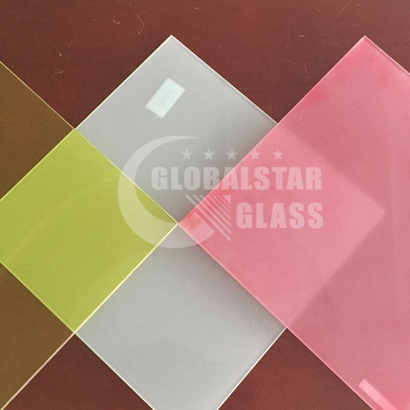 6.38mm color laminated glass|bronze laminated glass|Tinted Laminated ...