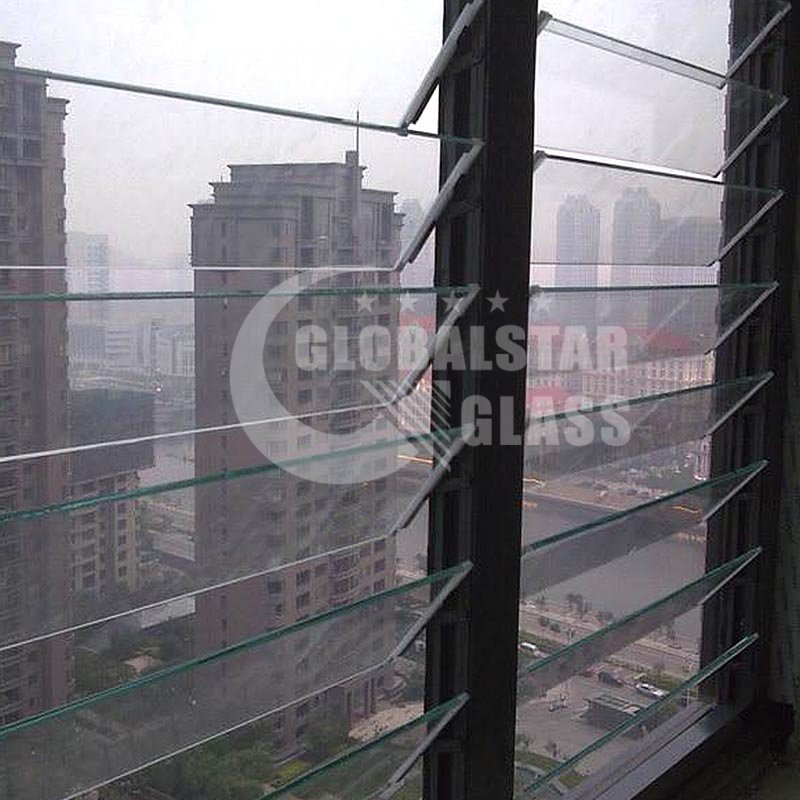 clear Louver glass|Louver glass panels|clear pattern louver glass ...